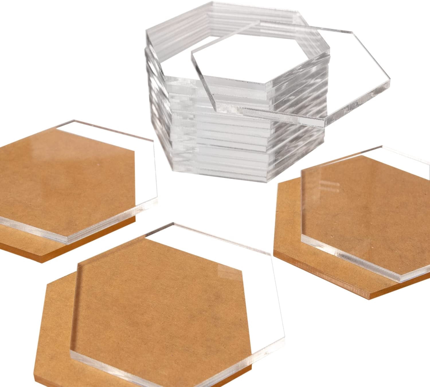 **place cards clear acrylic blank plates, table seating number tiles ...