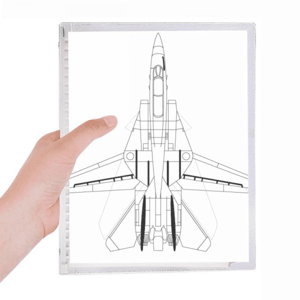 plane lyrics military notebook loose diary refillable journal statiry ...