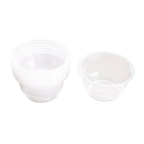 small clear plastic bowls