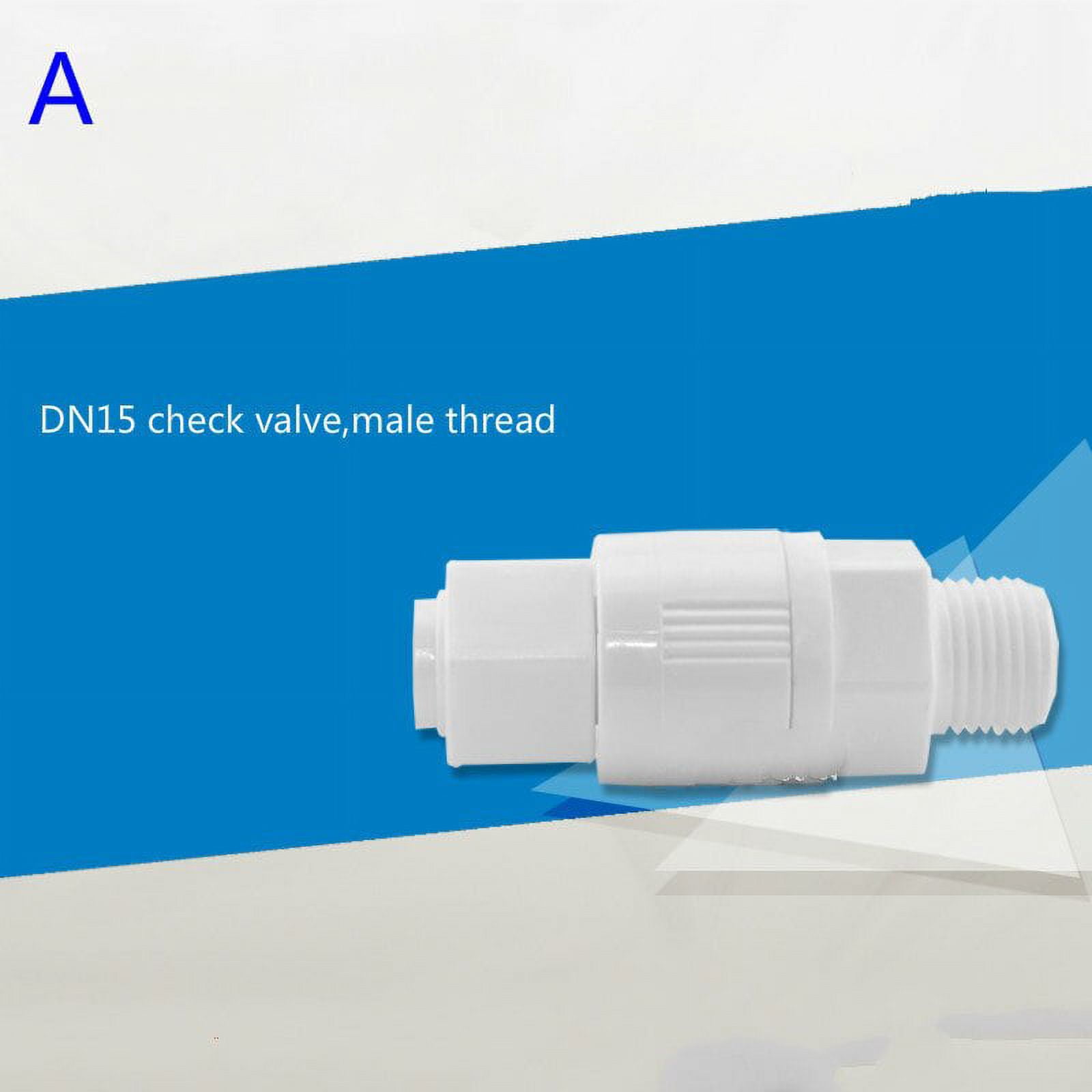 plastic check valve DN15/DN20/DN25/DN40/DN50 non return water valve ...