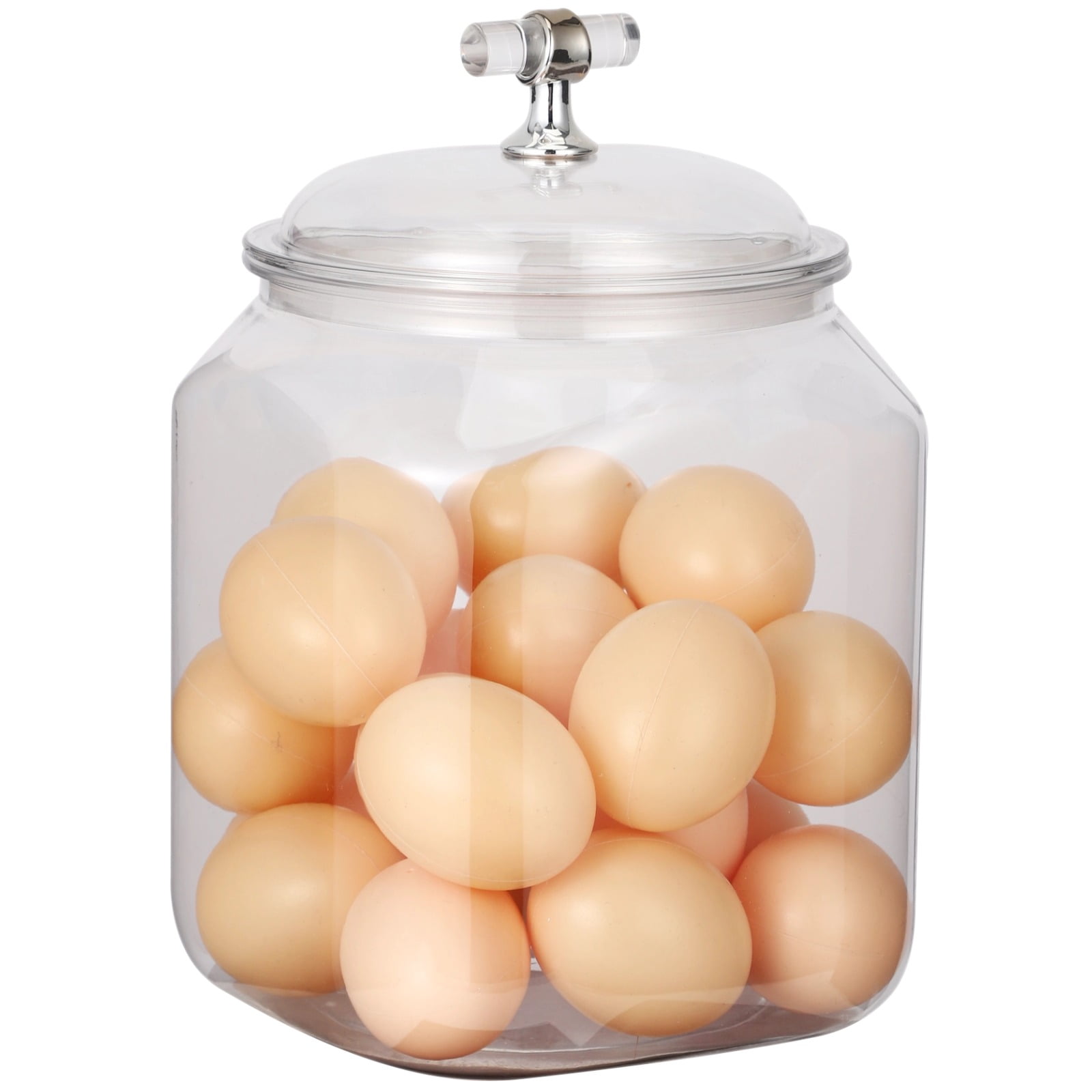 3L Plastic Food Jar | Snack storage for home goods stores - Walmart ...