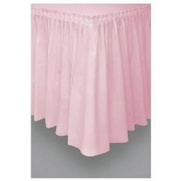 Yellow 14' x 29" Plastic Tableskirt - Walmart.com