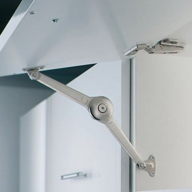 -plated Cabinet Pull Rods Up And Down Door Cabinet Support Rods ...