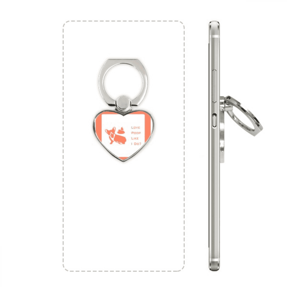 playful corgi dog likes poop ph stand holder kickstand universal ...