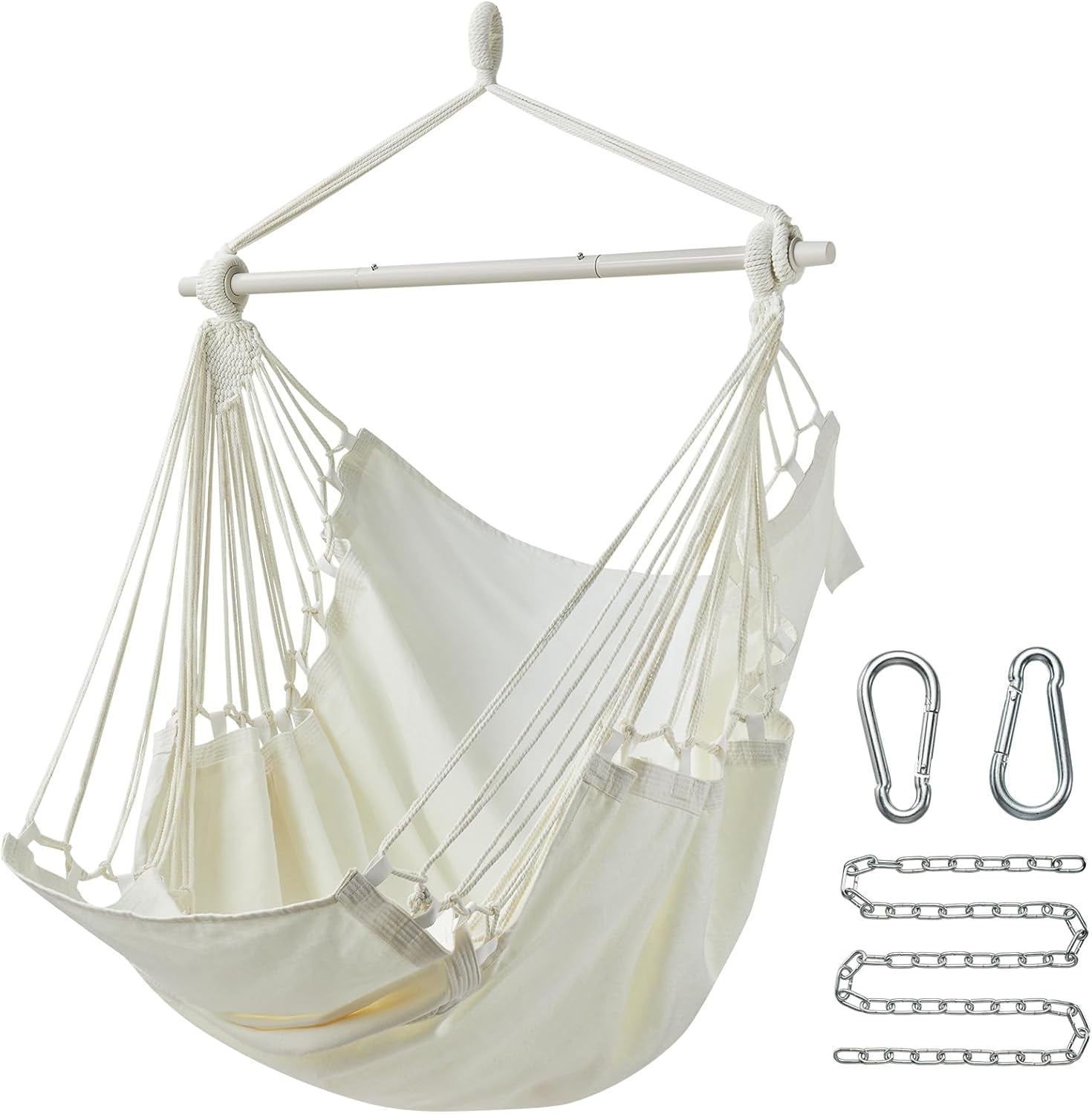 A playful hammock rocking chair with outdoor hammock and indoor rocking ...