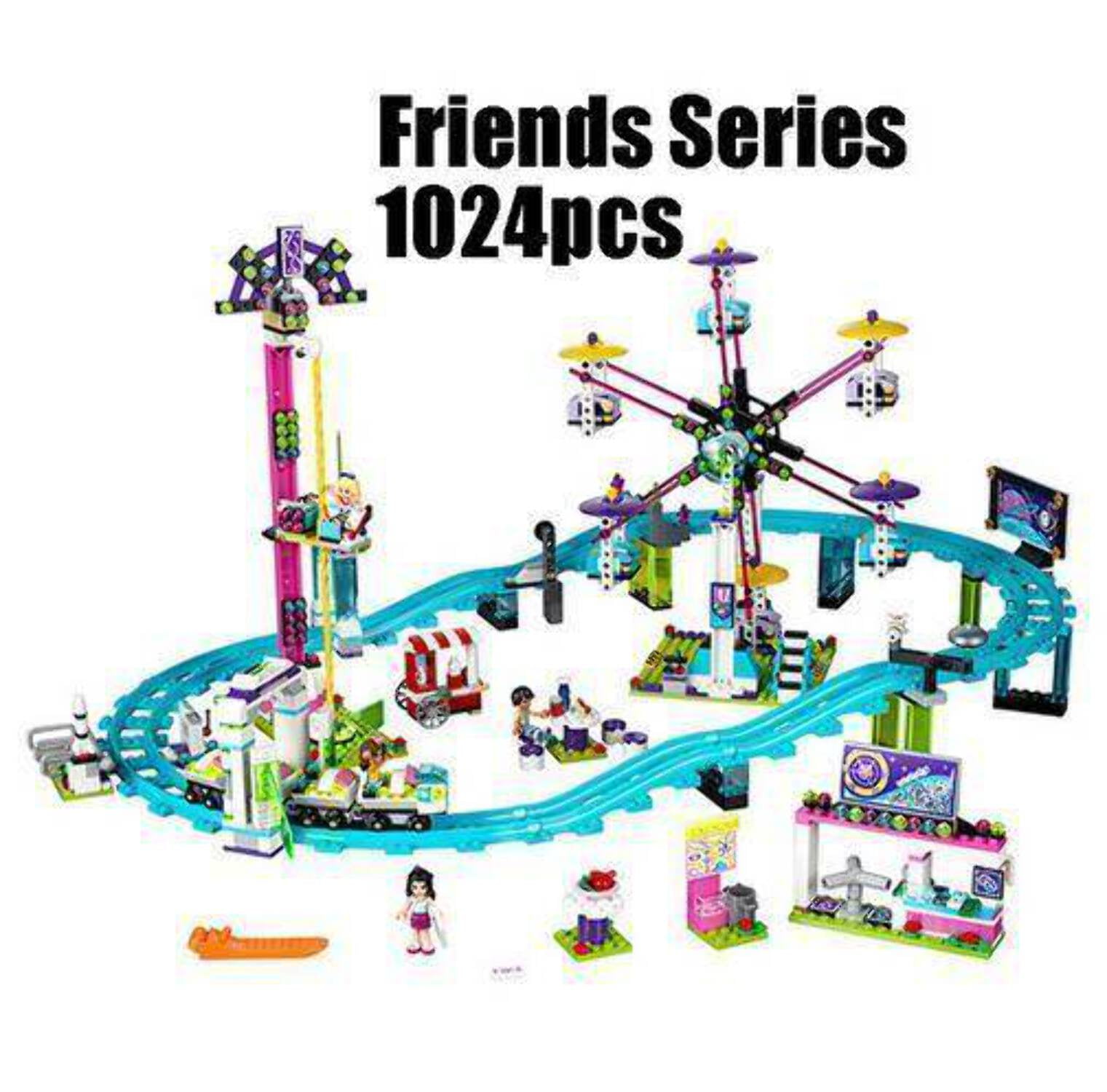playground-roller-coaster-assembling-blocks - Walmart.com