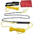 plplaaoo Pocket Chainsaw,Rope Saw,High Reach Tree Limb Hand Rope Saw,48 ...