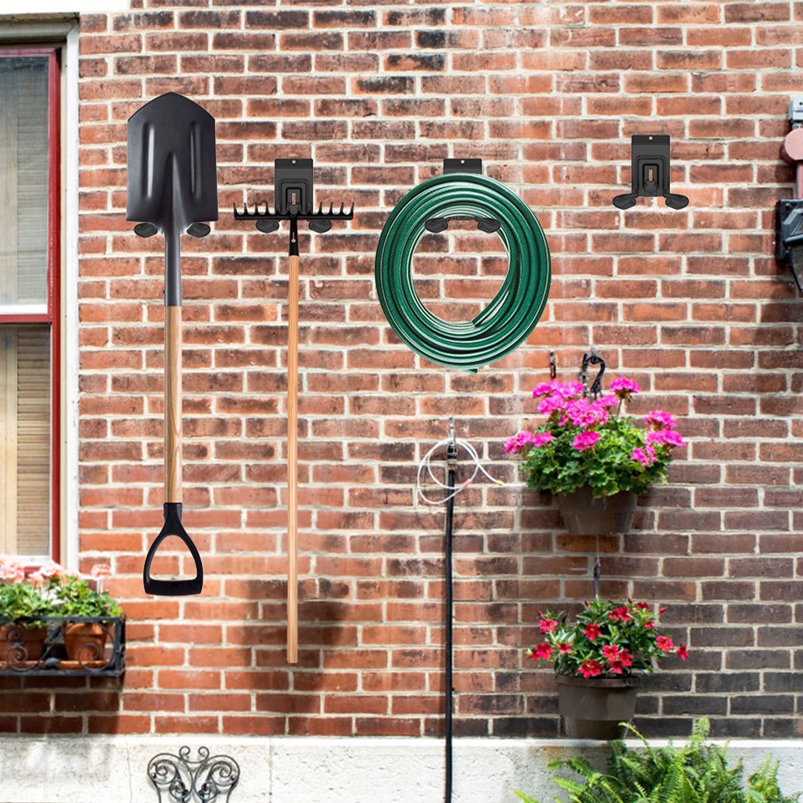 pluokvzr 1pc Garage Power Tool Hooks Wall Mounted Garden String Trimmer ...