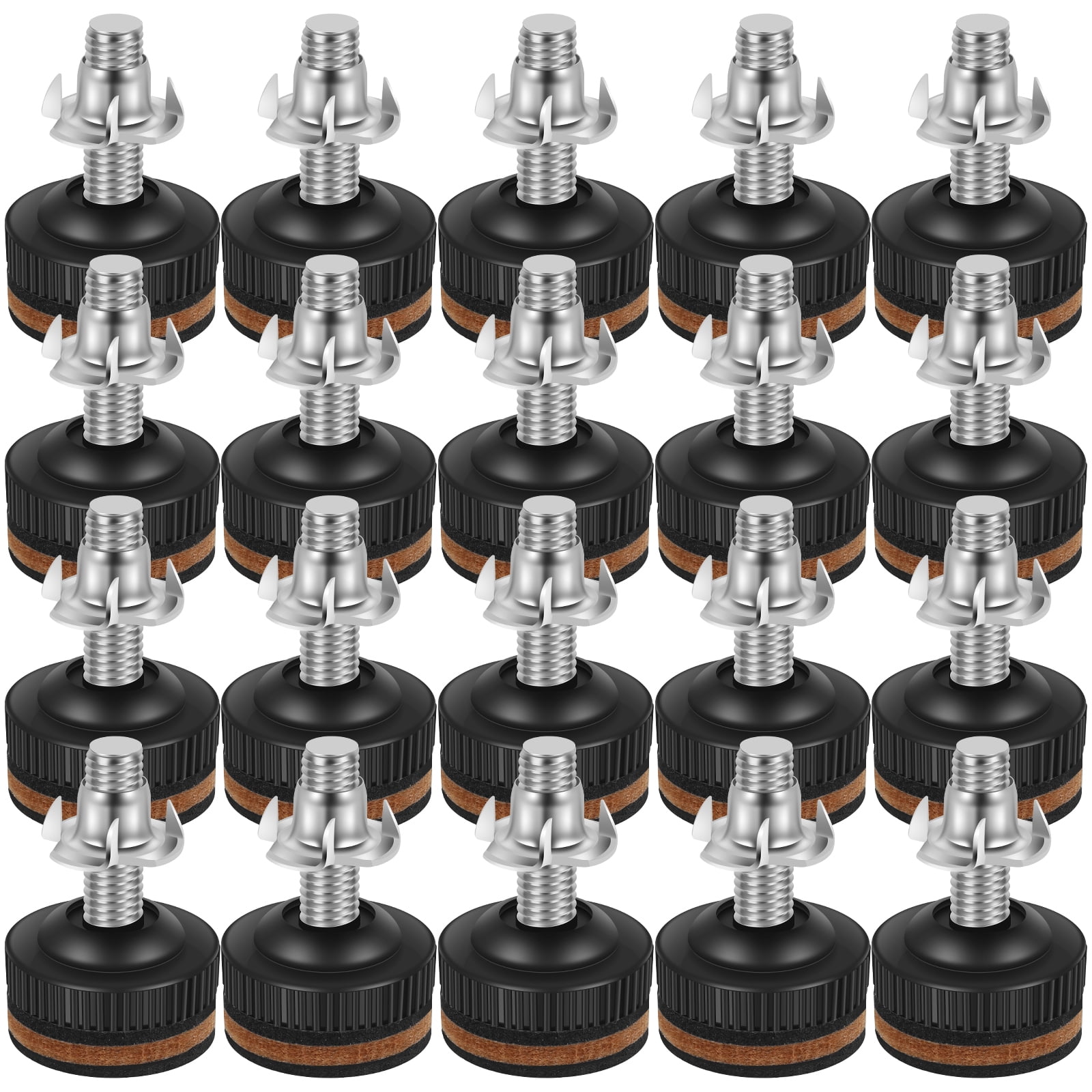 pluokvzr 20pcs Furniture Leveling Feet Robust Furniture Leveller ...