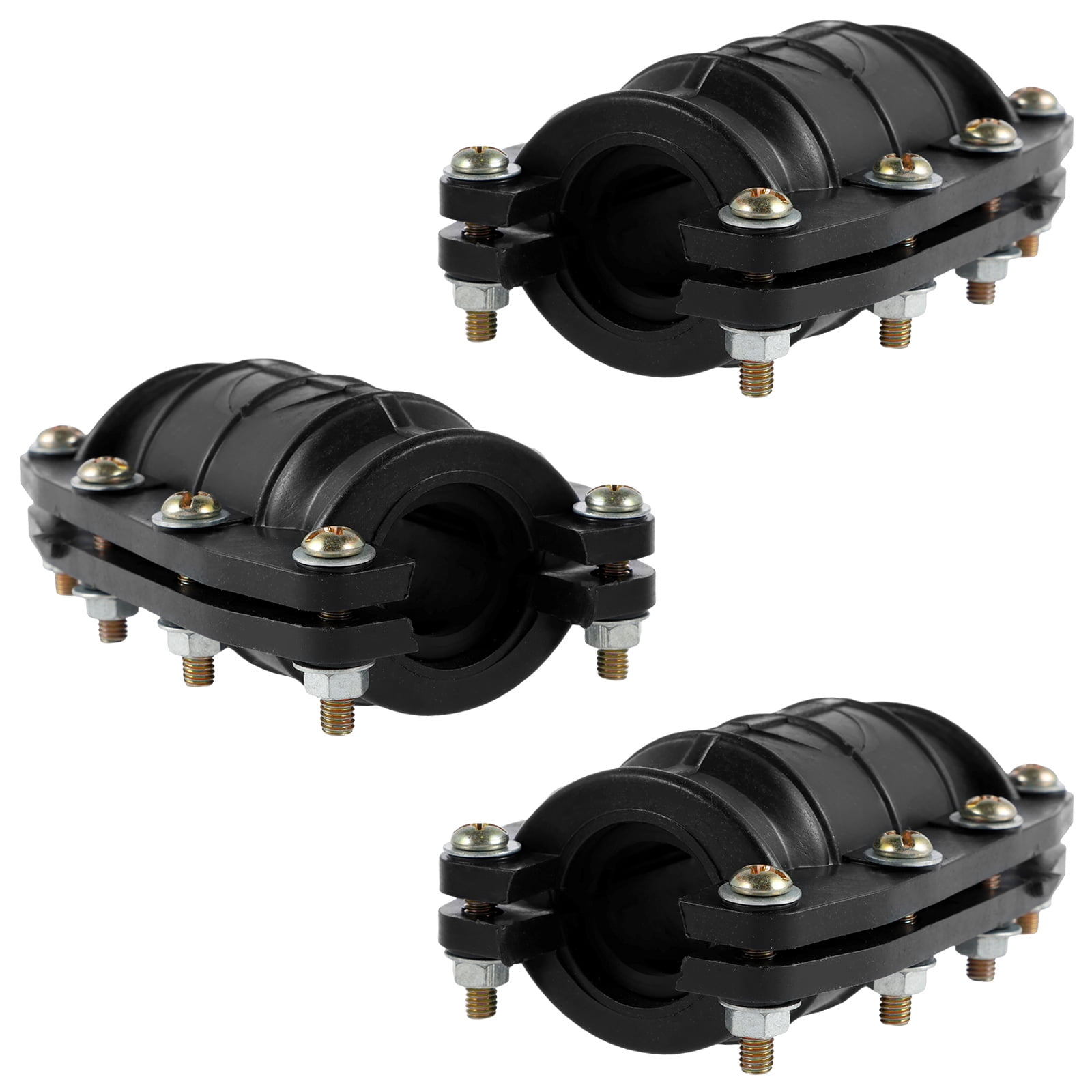 pluokvzr 3pcs Pipe Repair Clamp Anti-Impact Water Pipe Leak Repair ...