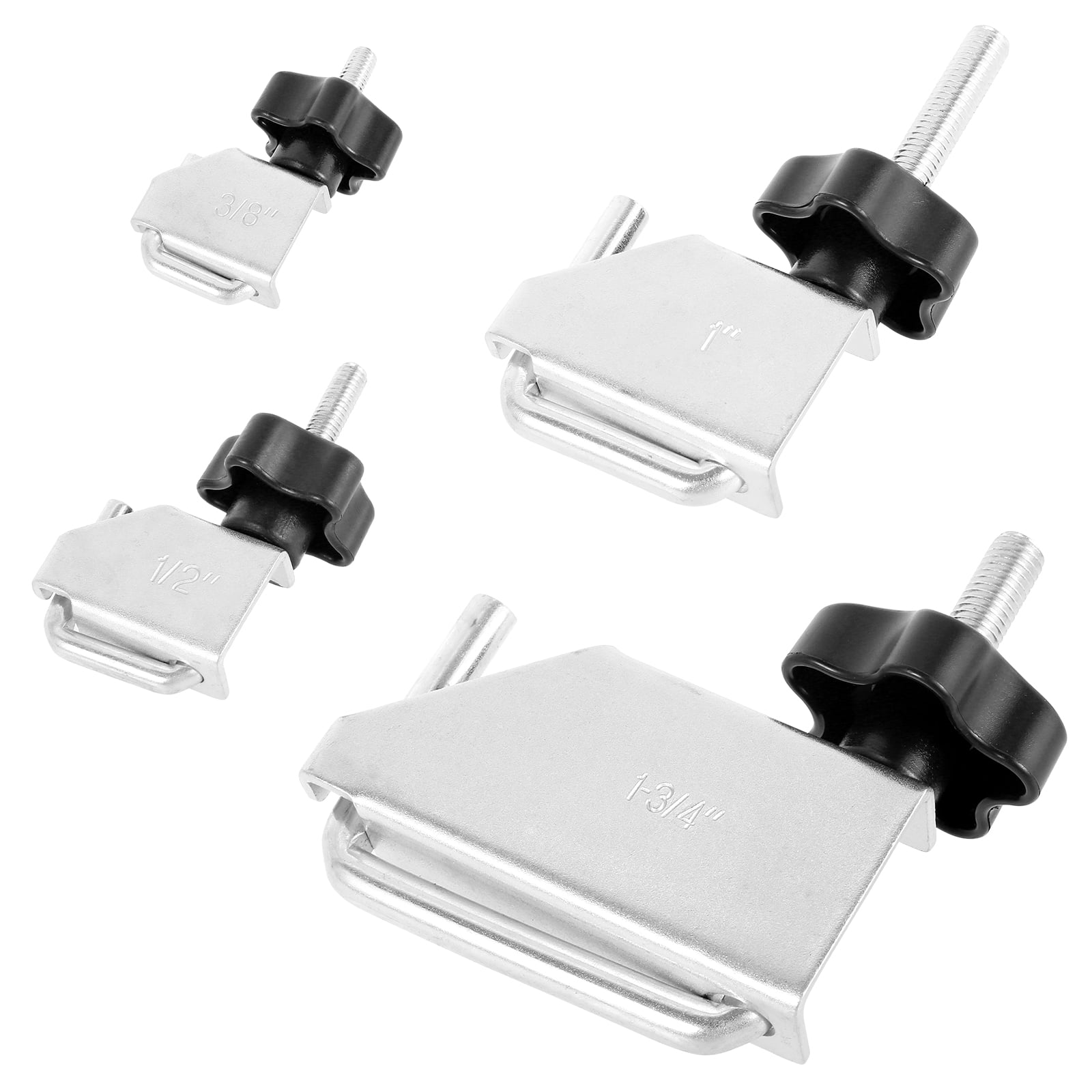 pluokvzr 4pcs Fluid Line Clamp Set Metal Hose Pinch Clamp Rustproof ...