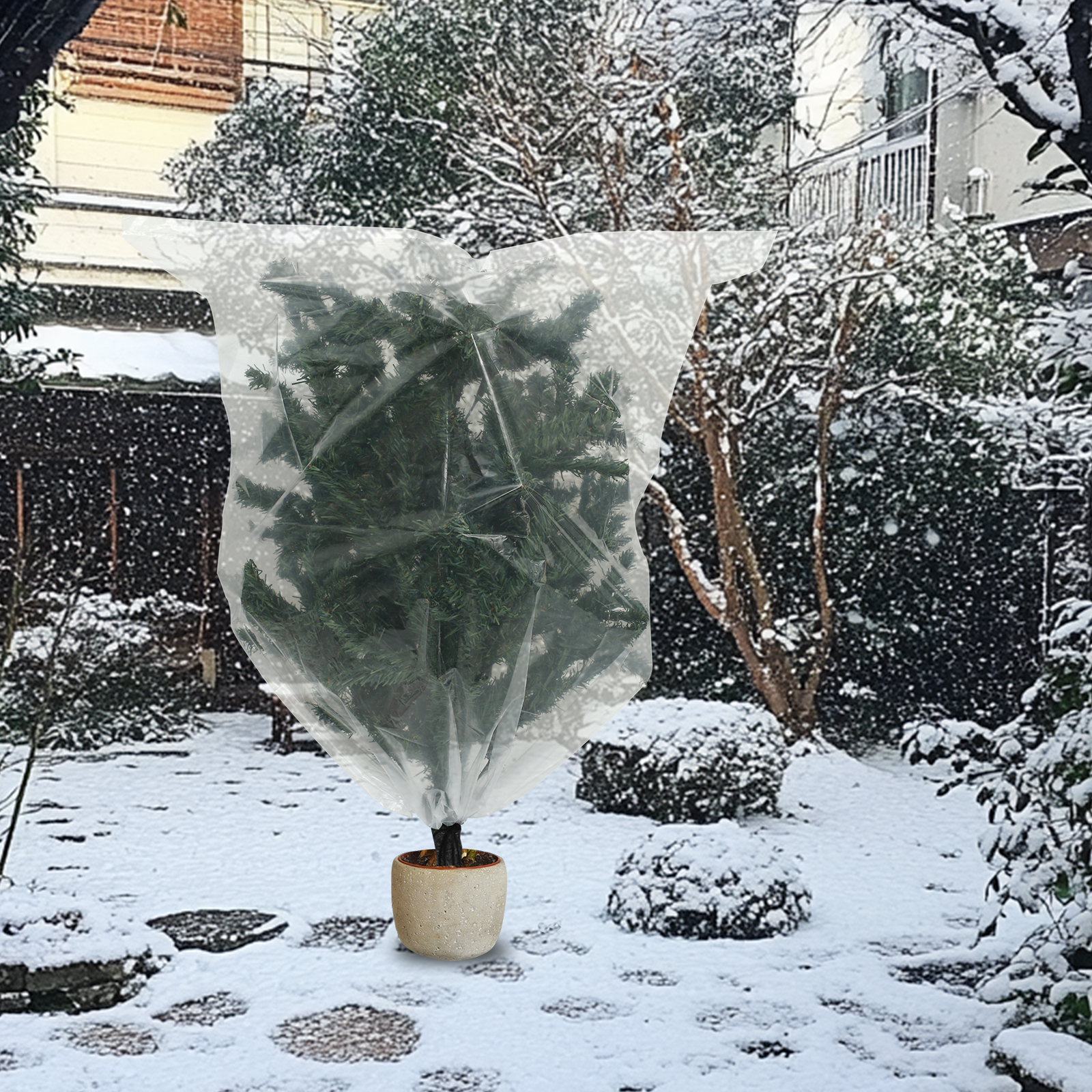 pluokvzr 4pcs Tree Covers Freeze Protection Large Winter Tree Covers ...