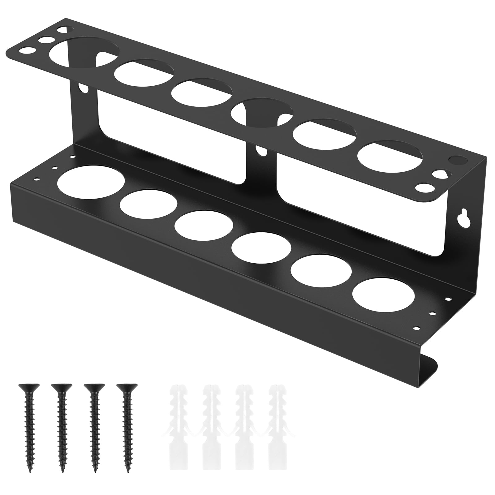 pluokvzr Caulking Tube Holder Wall Mounted Grease Tube Rack Space ...