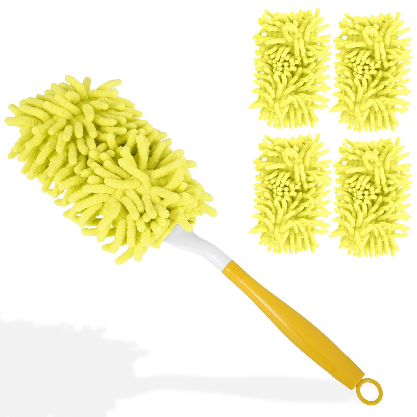 pluokvzr Chenille Duster Refills for Furniture Window Fan Reusable Wet ...