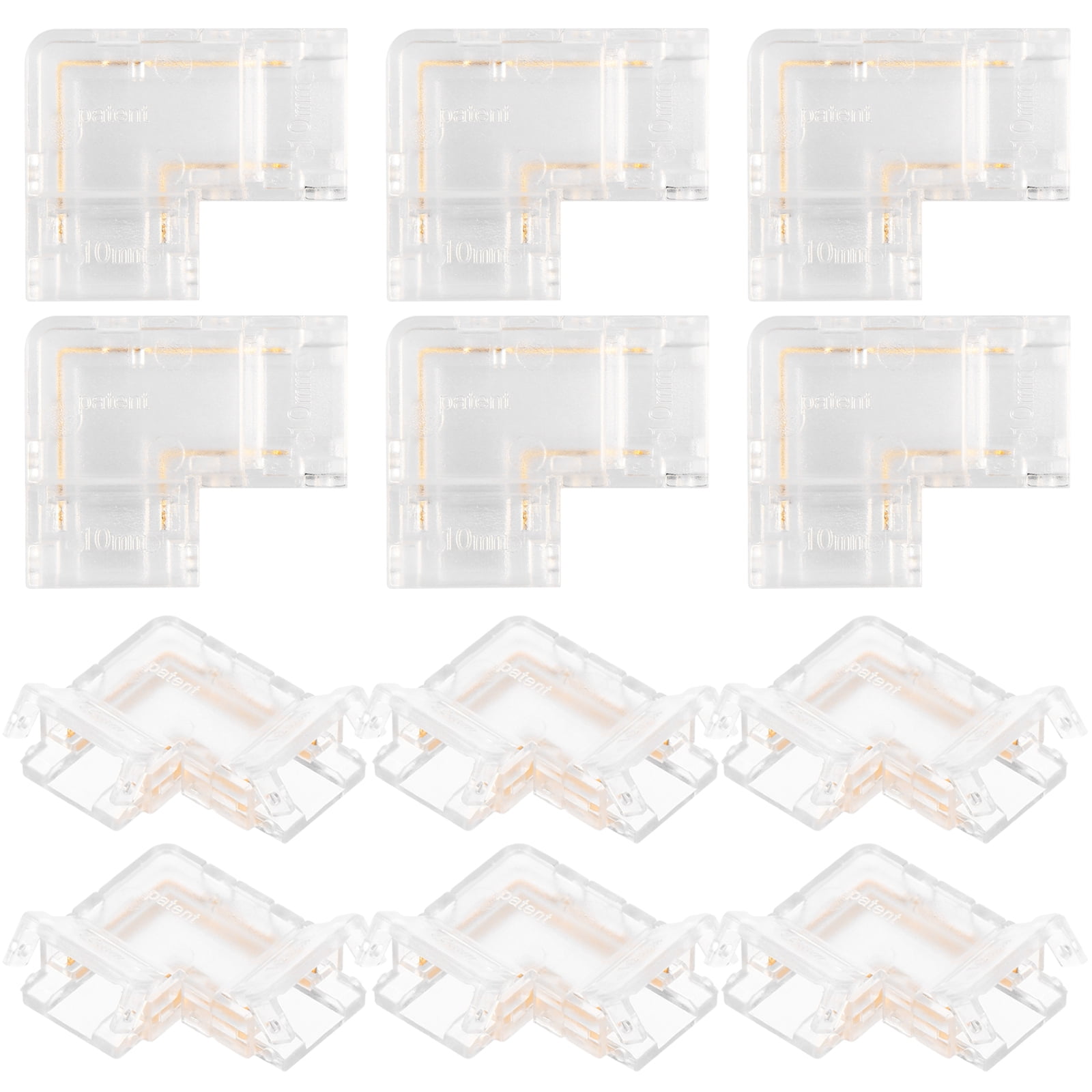 pluokvzr L Shape Corner Connector Easy to Install Connectors Kit Safe ...