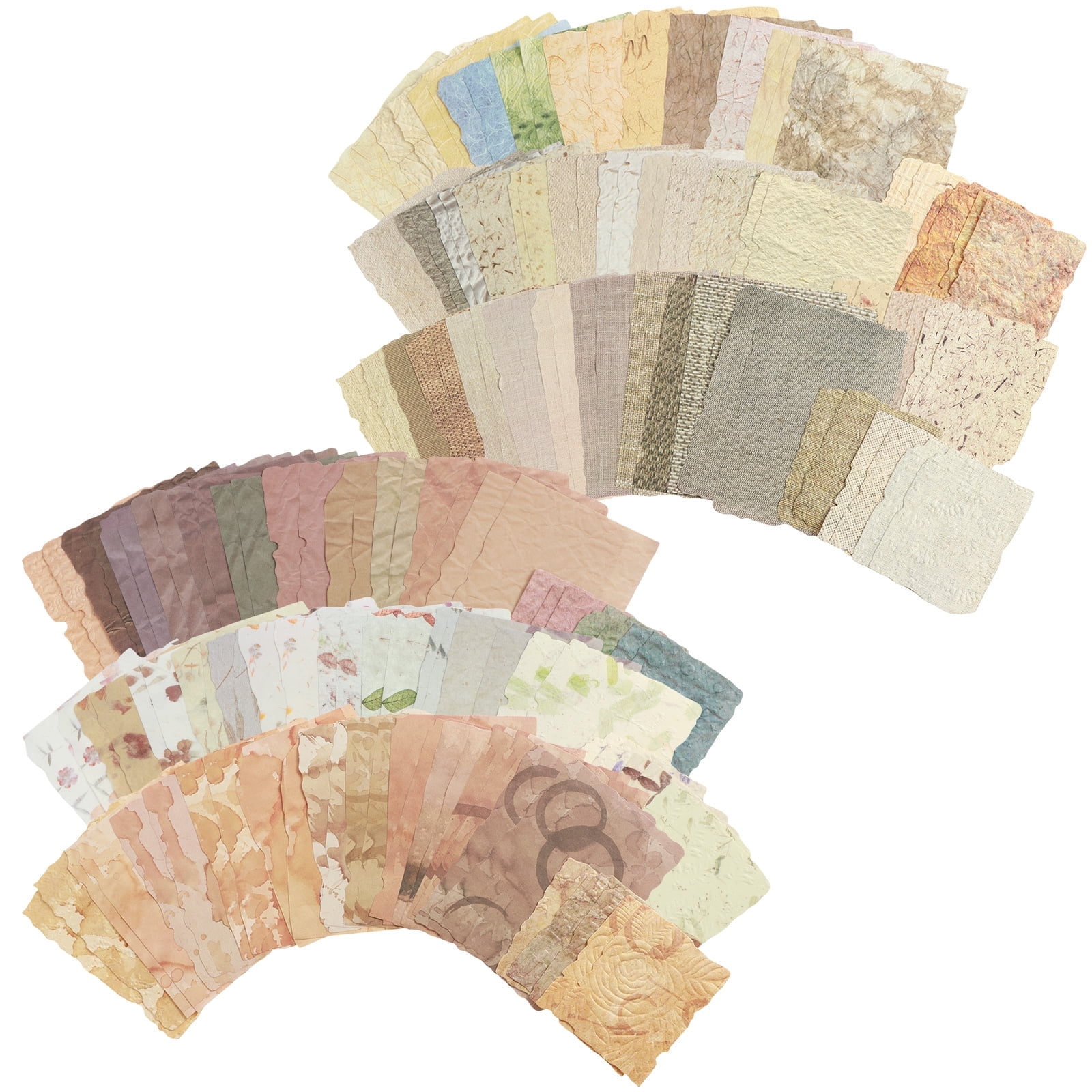 pluokvzr Scrapbook Paper Embossed Textured Paper 336 Sheets Cuttable ...