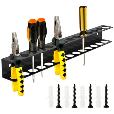 1Pc Screwdriver Organizer Abs Wall Mount Plastic Wrench Screwdriver ...