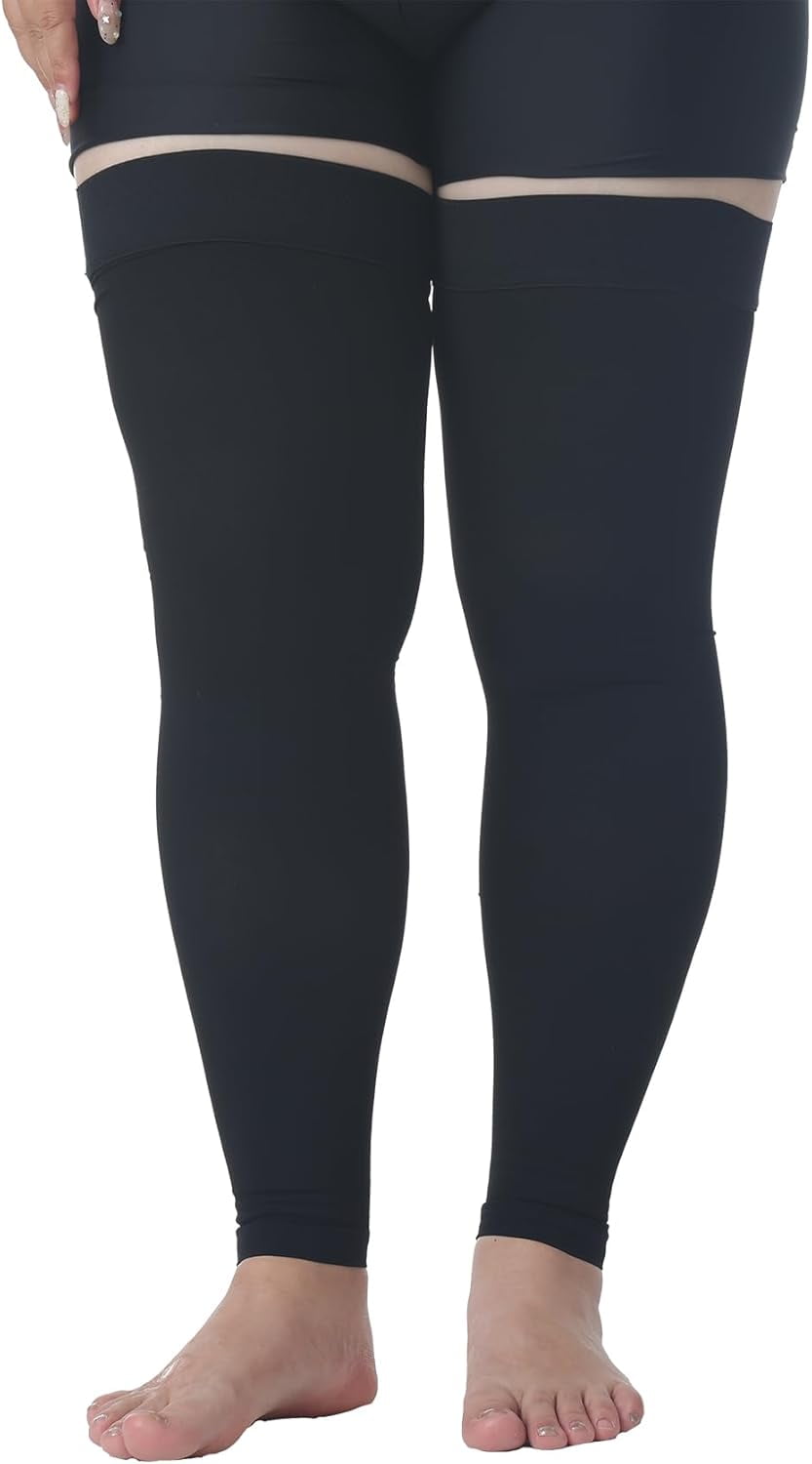 plus size 5xl extra wide ankle and silicone band, 15-20 mmhg medical ...