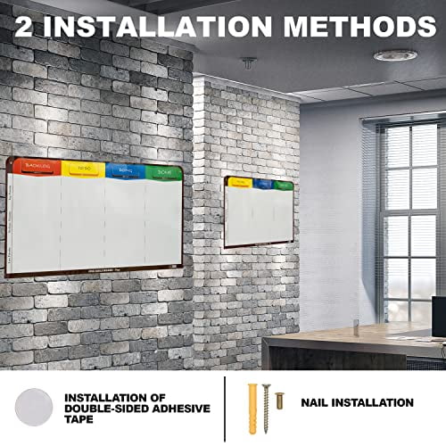 pmxboard 4 Column Kanban Board, Scrum Board Flex Full Magnetic Board ...