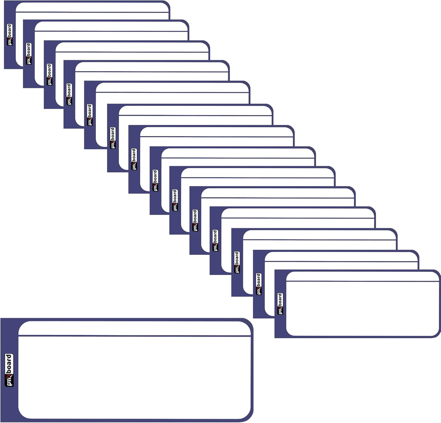 pmxboard Magnetic Kanban Story Cards. Suitable for Kanban Board and ...