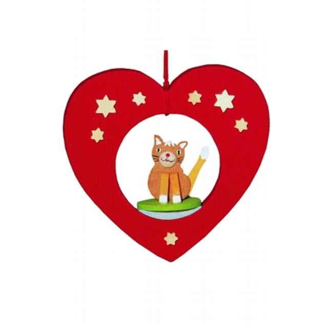 pner Ornament - Cat in Heart - Walmart.com