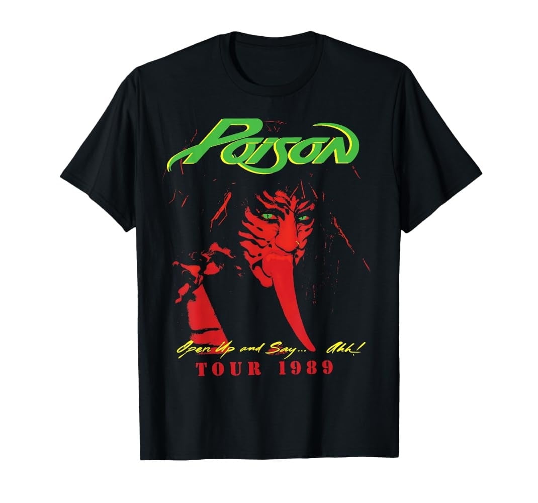 poi&son - Tour 1989 T-Shirt band rock - Walmart.com