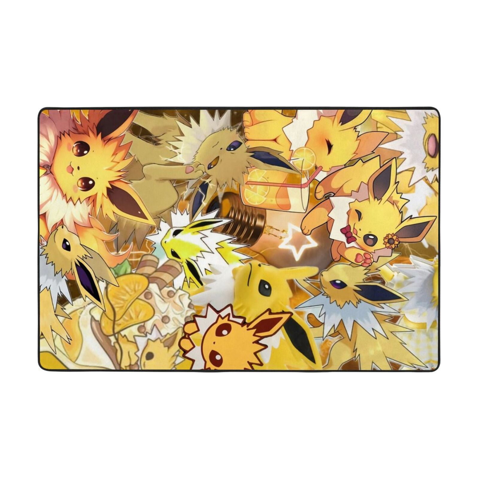 pokemon eeveelutions Gamer Rug Room Non-Slip Gaming Rug Cool Graffiti ...