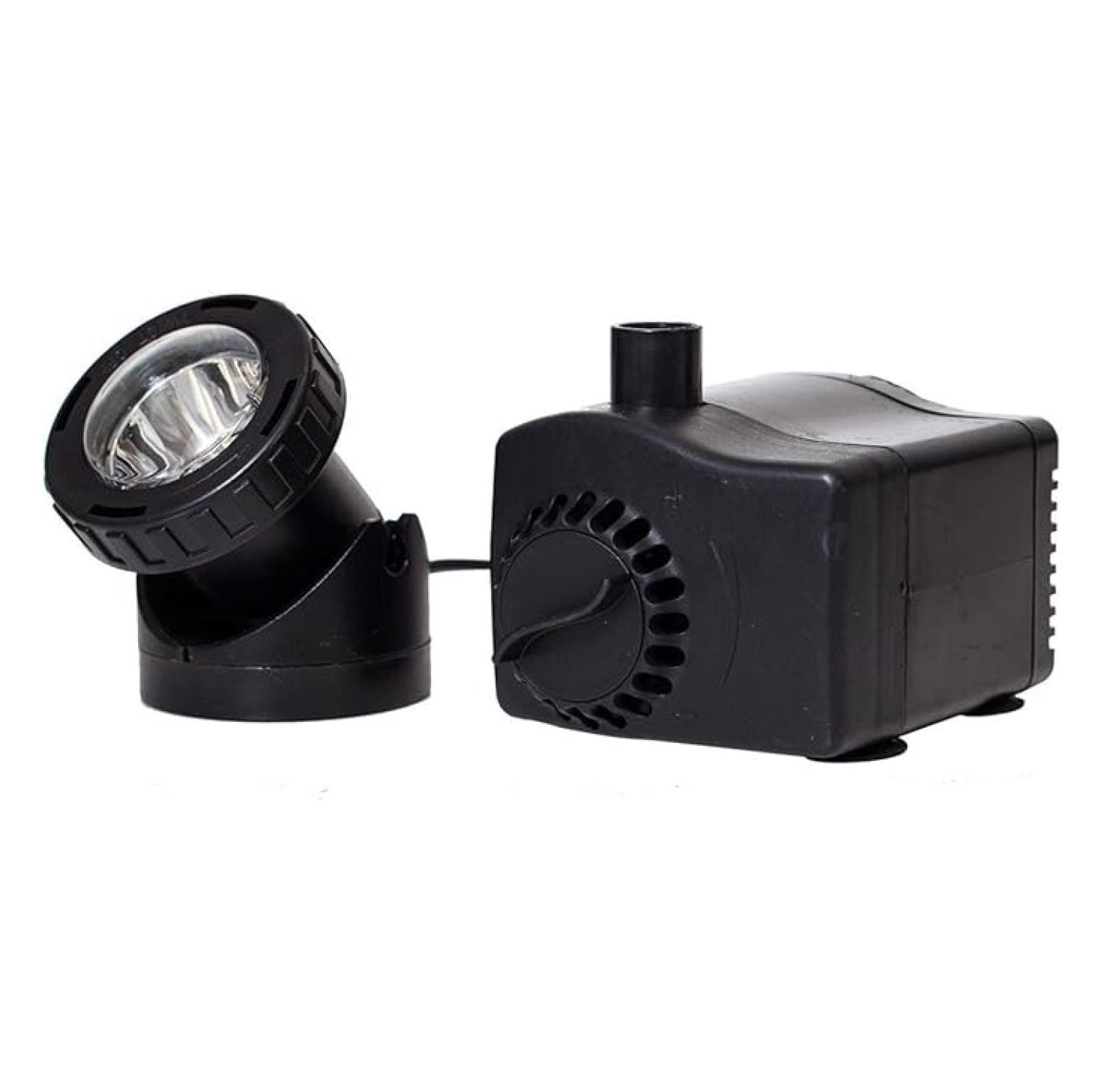 pond 420 GPH Low Water Shut Off Fountain Pump with LED Light - Walmart.com