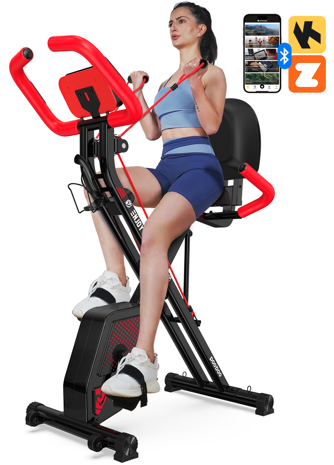 Costway Exercise Bicycle Indoor Stationary Bike Cycling Cardio ...