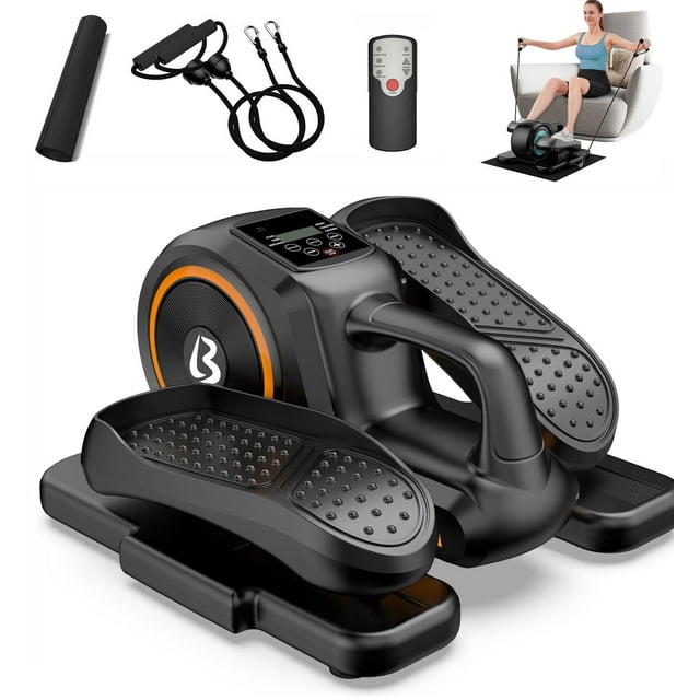 LNOW Under Desk Elliptical Machine, Ellipse Leg Exerciser for Seniors ...