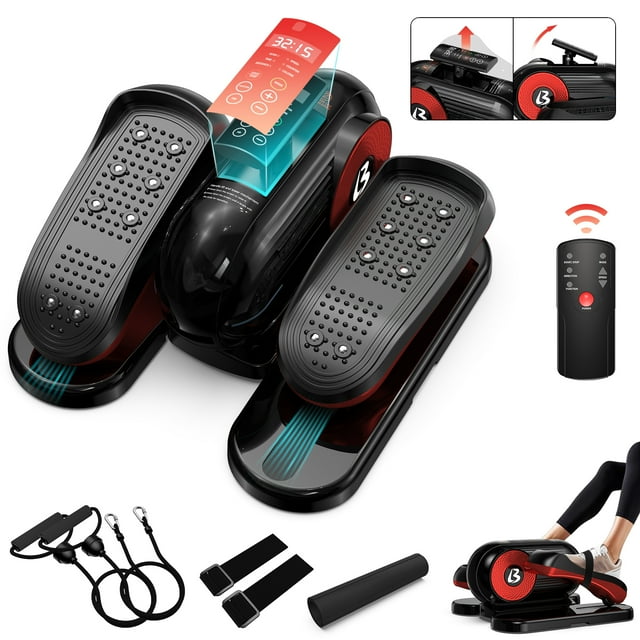 LNOW Under Desk Elliptical Machine, Ellipse Leg Exerciser for Seniors ...