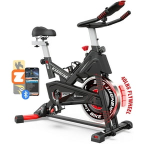 YOSUDA Indoor Cycling Bike, 330 lbs Capacity, Comfort Seat, LCD Monitor ...