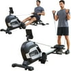 Pooboo Home Gym Exercise Workout Magnetic Rower Machine Foldable with ...