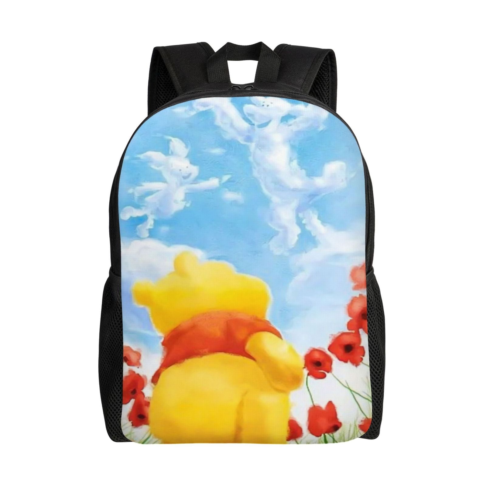 pooh Anime Backpack Cartoon Travel Bags 3D Printed Casual Daypacks ...