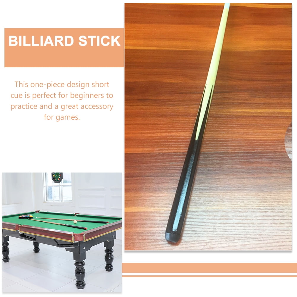 pool cue Shorty Cues for Kids Wooden Billiard Pool Cue Stick with Tips ...