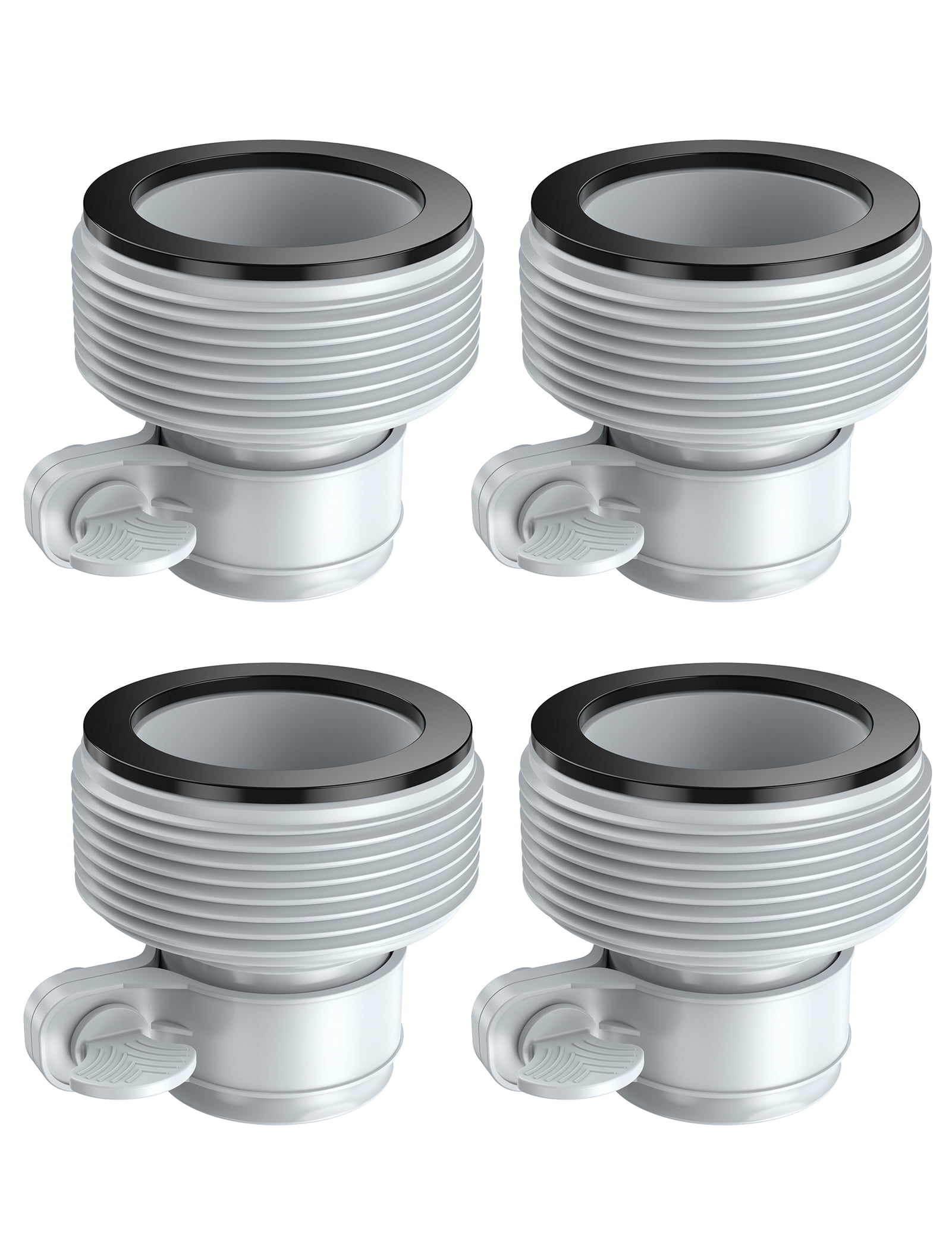 poolhacker 1.25" to 1.5" Type B Hose Adapters Hose Conversion Adapters ...