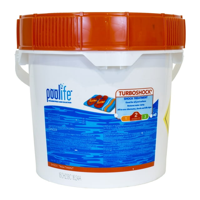 Poolife Turbo Shock Swimming Pool Treatment Supplies- Algae and ...
