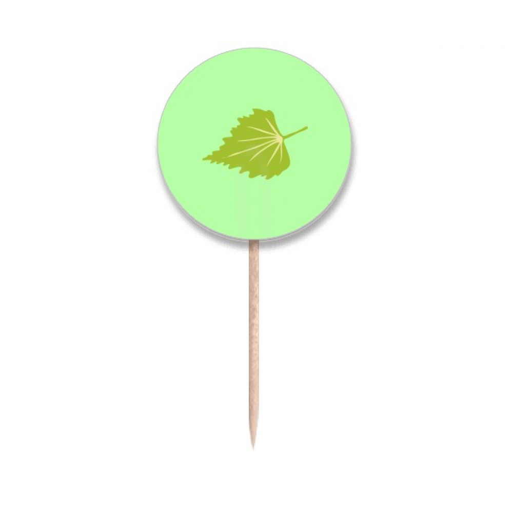 poplar cartoon art deco fashion Toothpick Flags Round Labels Party ...