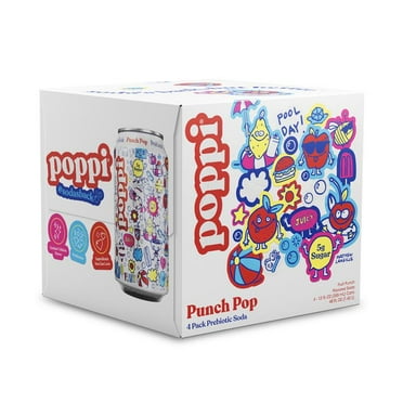 poppi Punch Pop Prebiotic Soda, 12 oz, Single Can - Walmart.com