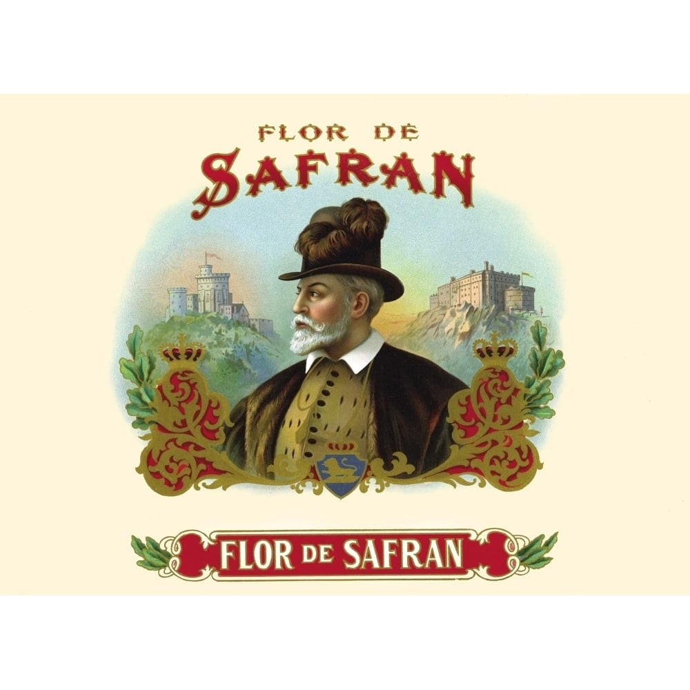 Flor de Safran Poster Print by Unknown - Walmart.com