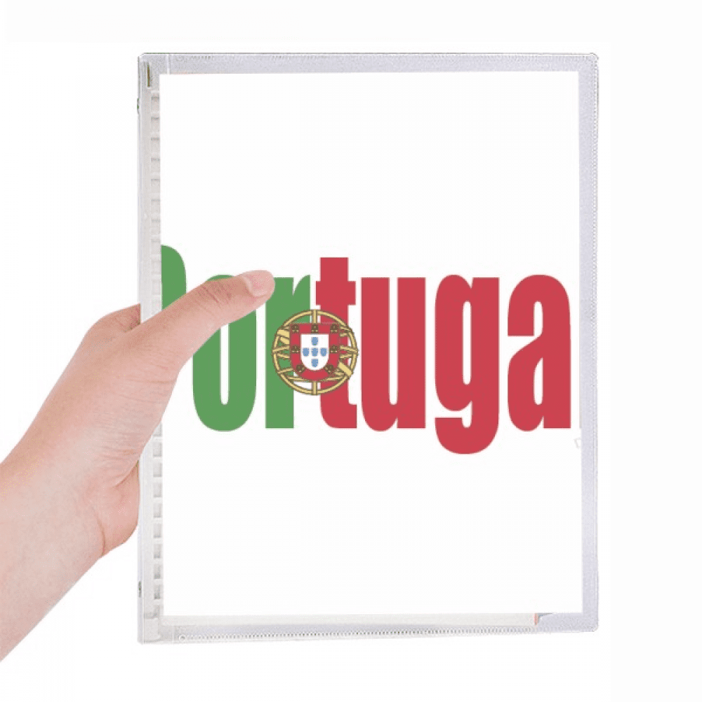 portugal country flag name notebook loose diary refillable journal ...