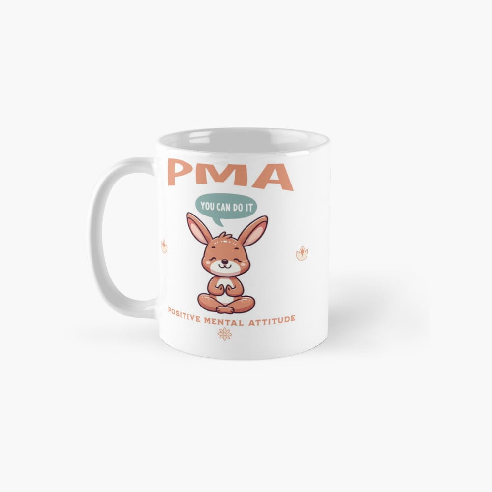 positive mental attitude Kangaroo Classic Mug - Walmart.com