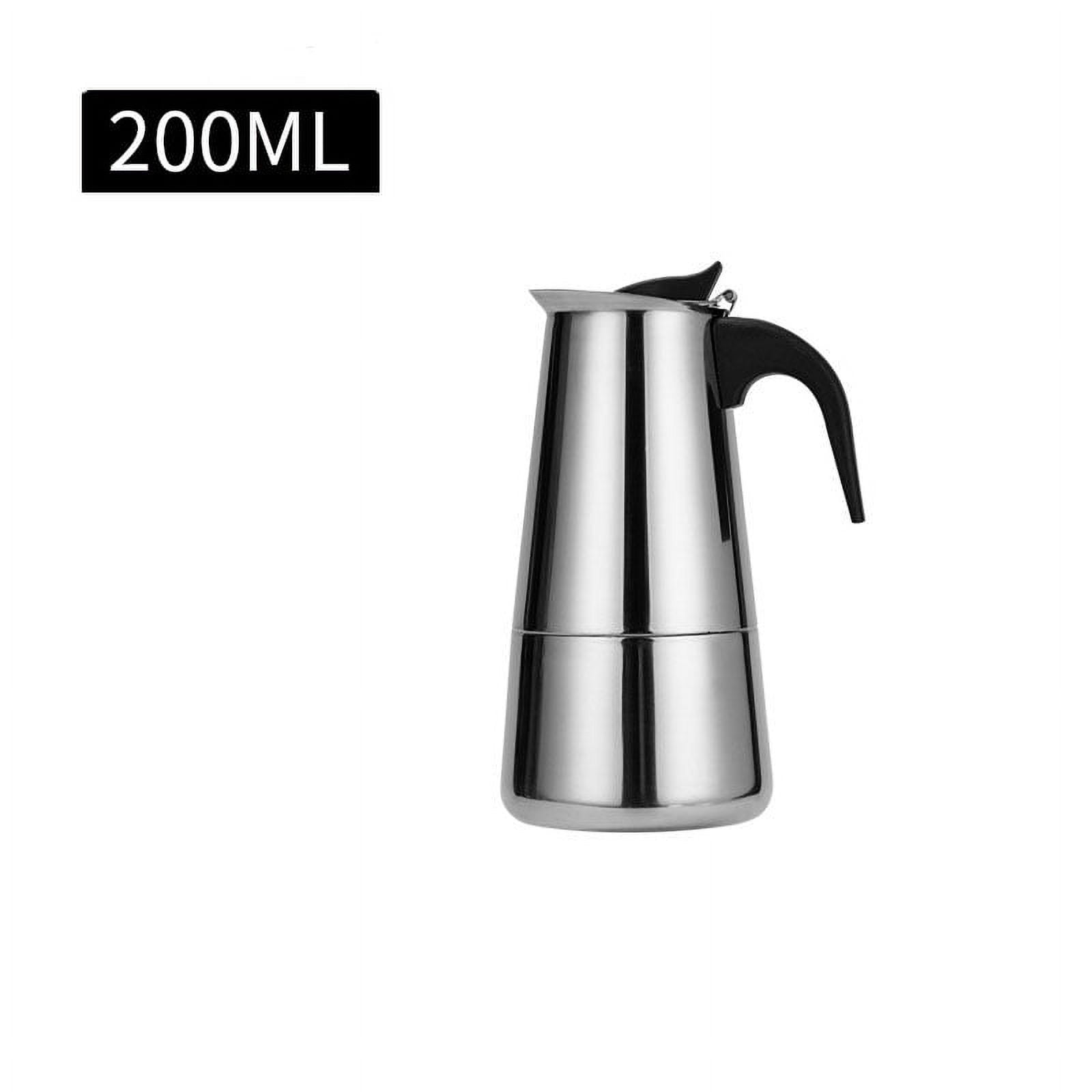 pot Stainless steel Italian mocha pot Espresso coffee pot Percolator ...