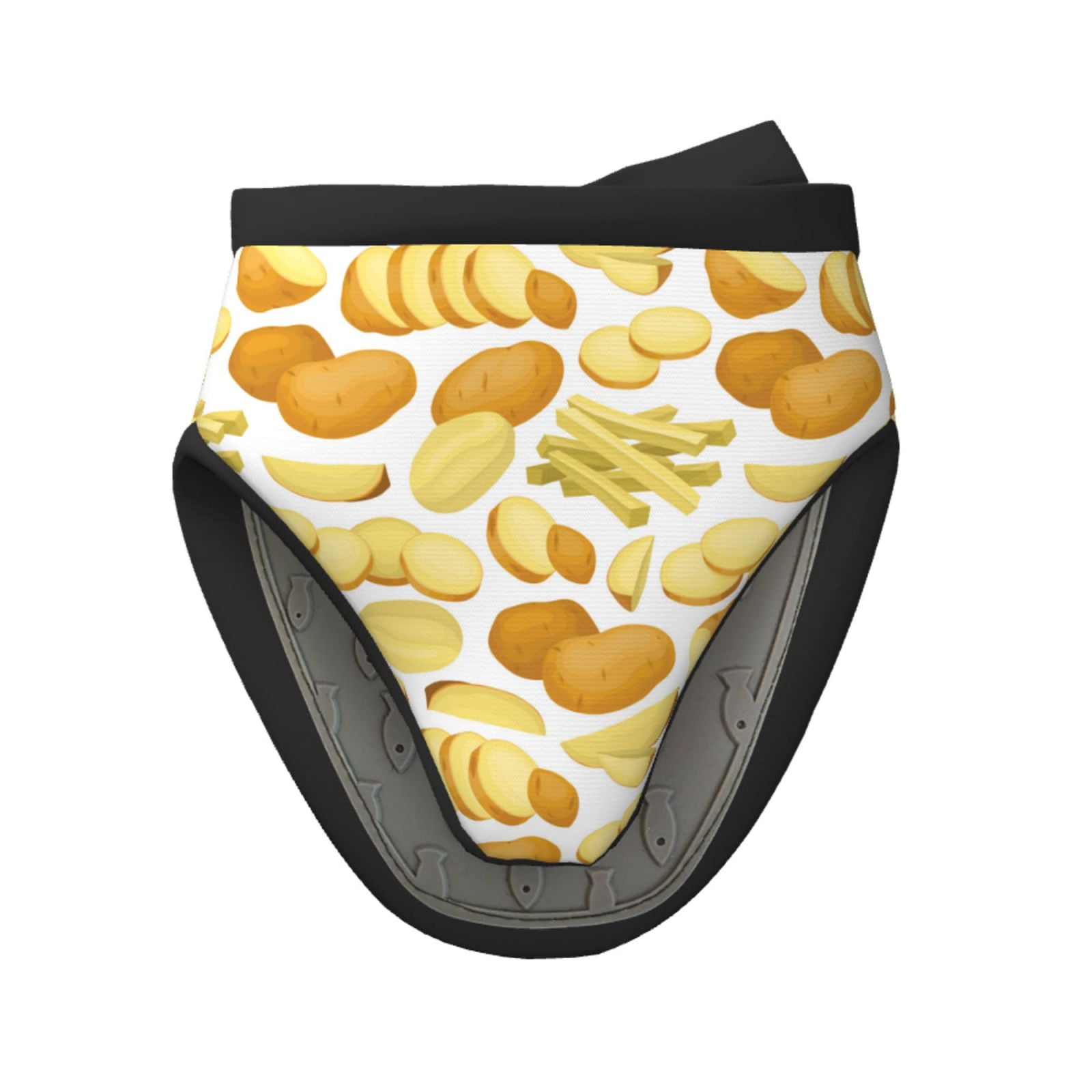 potato chips fries Oven Mitts Heat Resistant, Soft Lining Silicone Mini ...