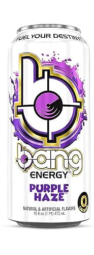 , potent brain and body fuel, purple haze, 16 fl oz (pack of 16 ...