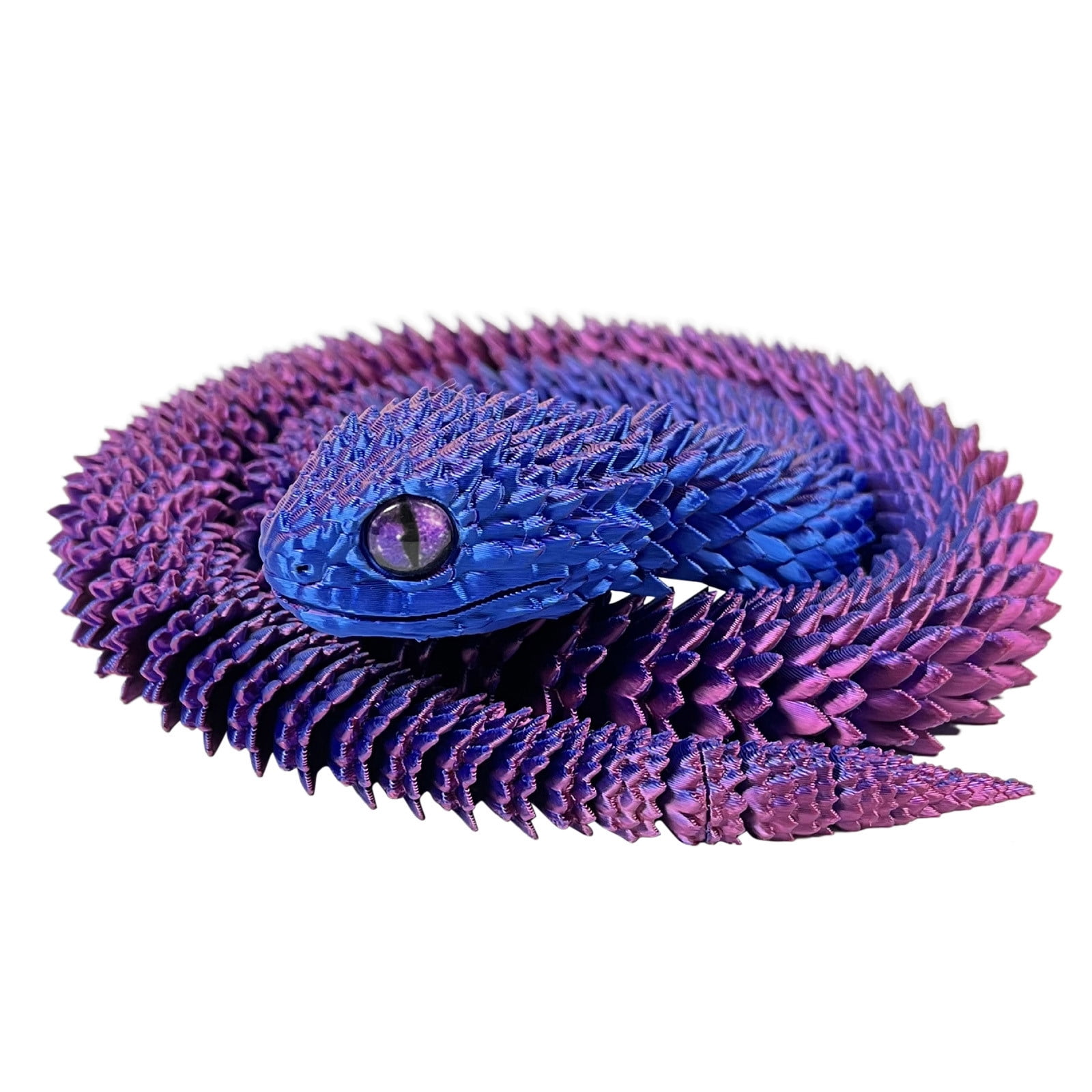 potrochi Realistic Fake Snakes Toy Soft Rubber Snake Figure Garden ...