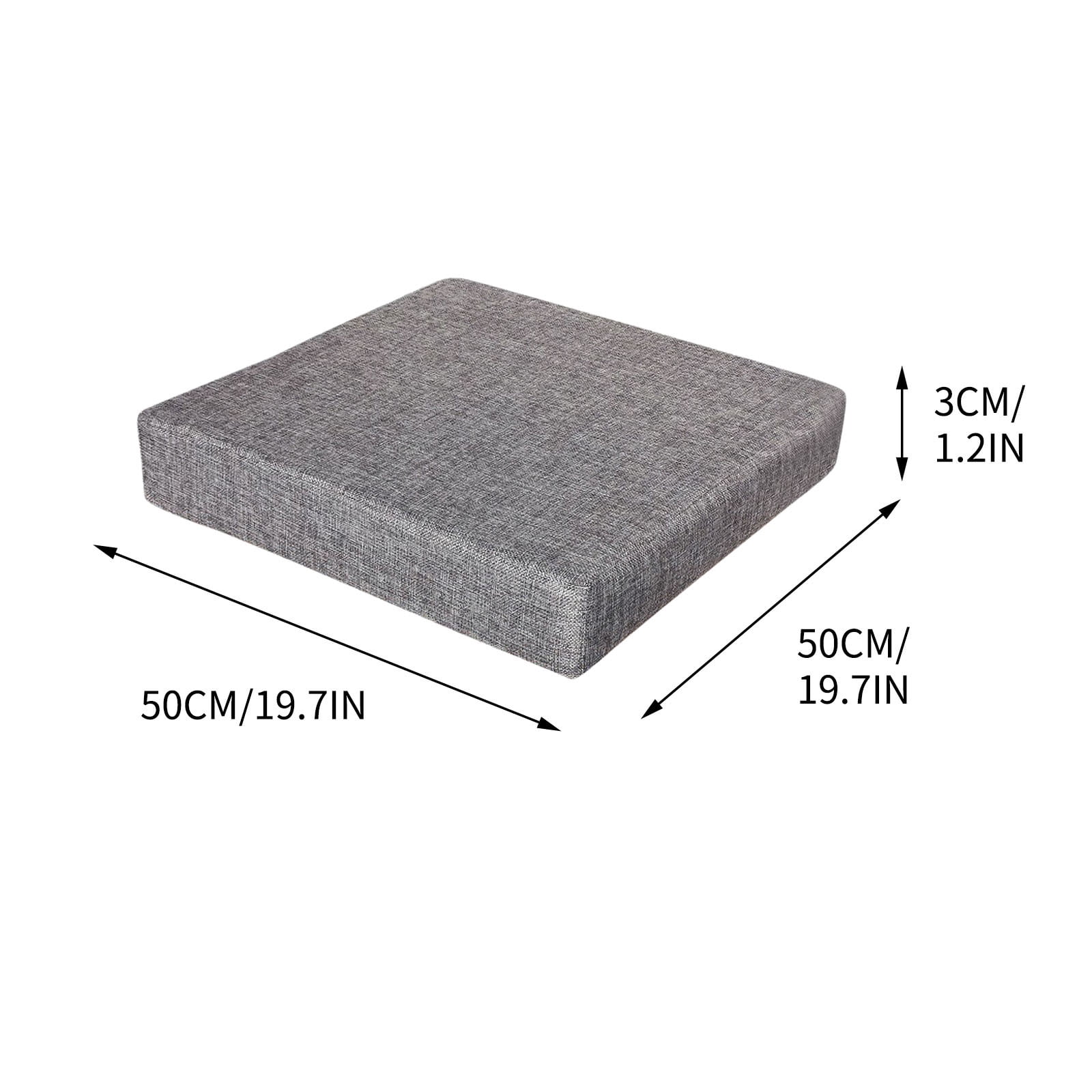 potrochi Chair Pad, Chair Cushions, Square Memory Foam Seat Cushion ...