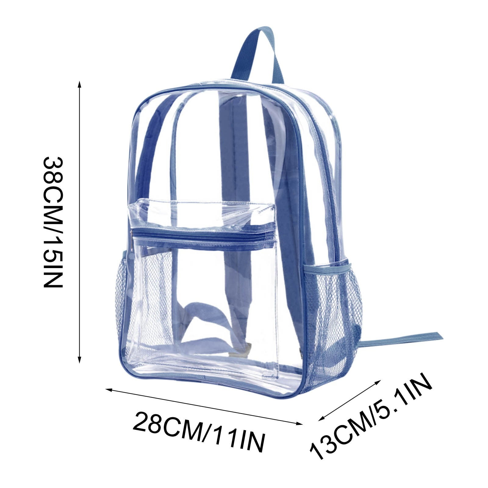 potrochi Clear Backpack Heavy Duty, Clear Backpack, Clear Backpack ...