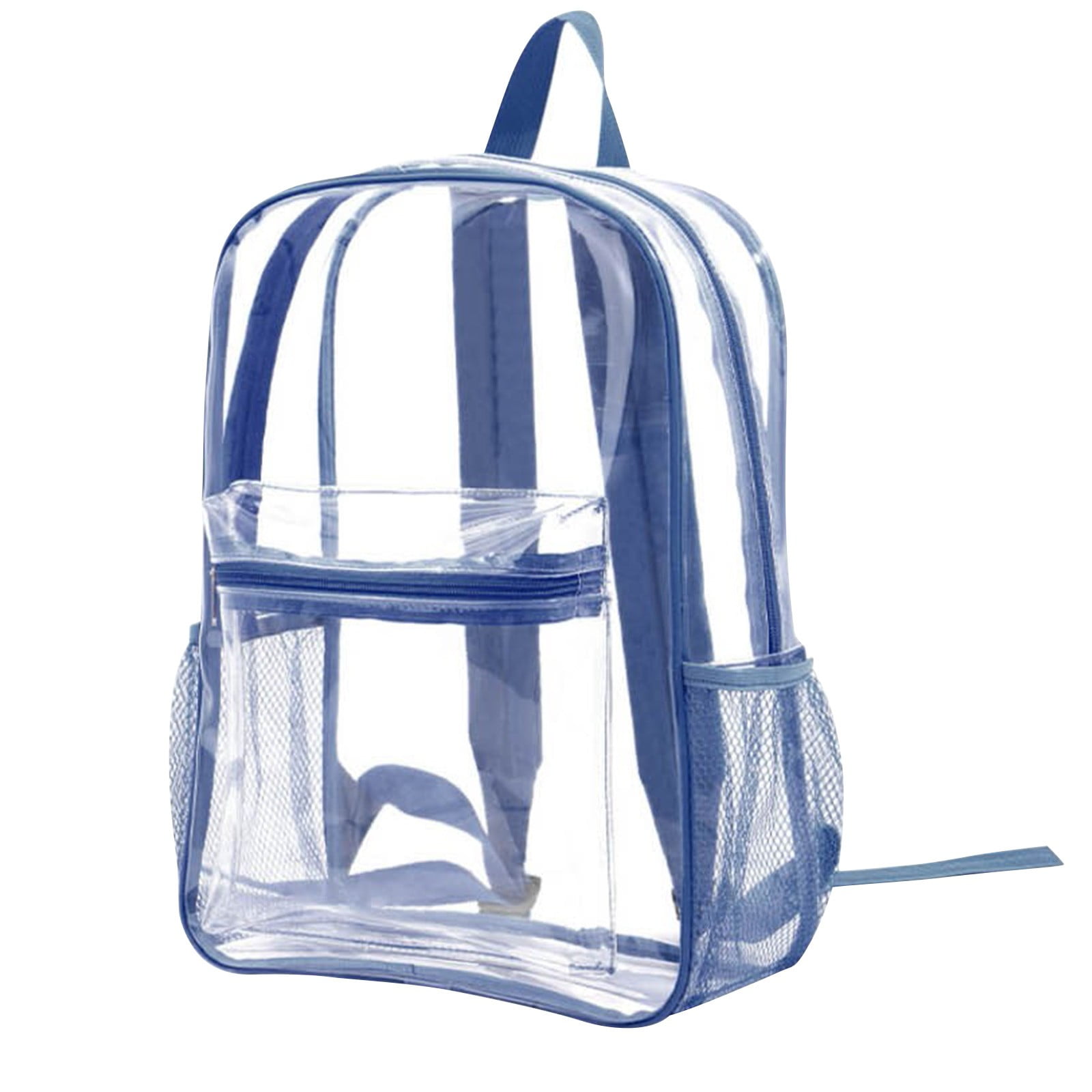 potrochi Clear Backpack - Large Clear Backpack Heavy Duty Transparent ...