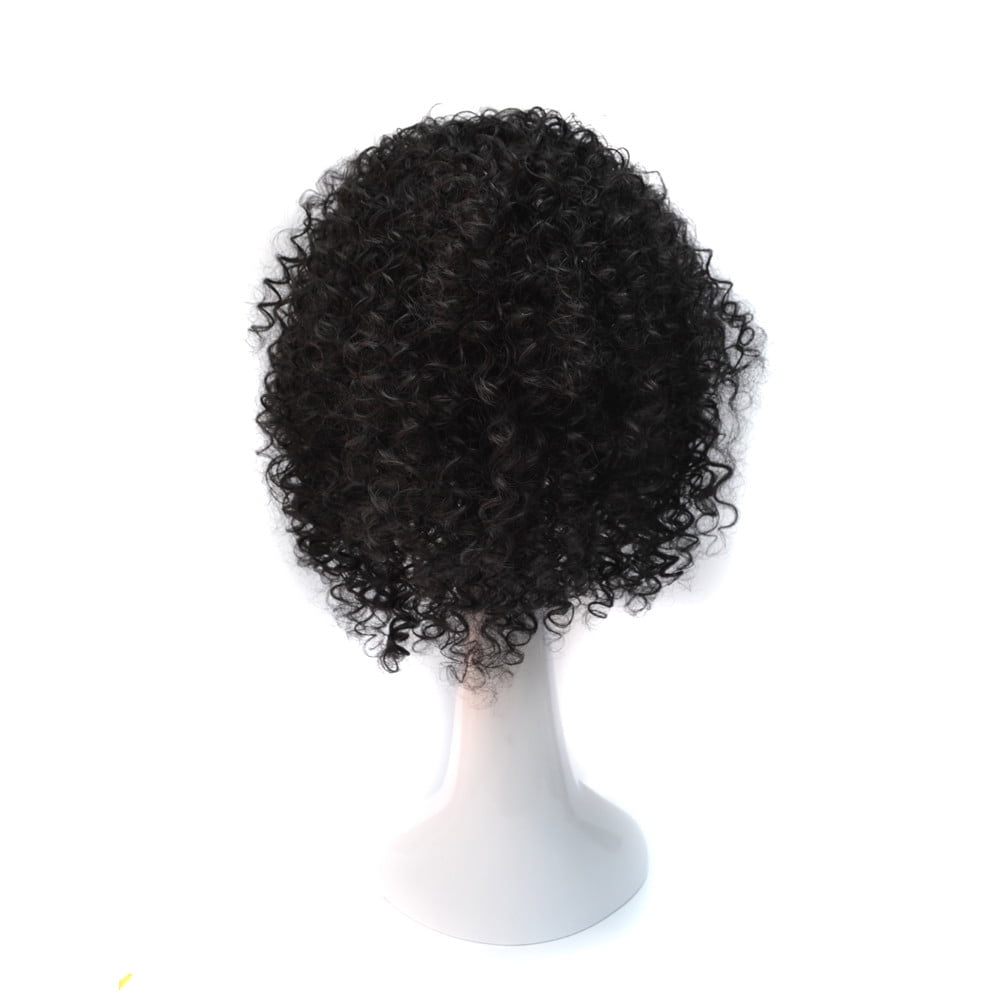 potrochi Deals Density Natural Women Sprial Spring Curls Synthetic Lace ...